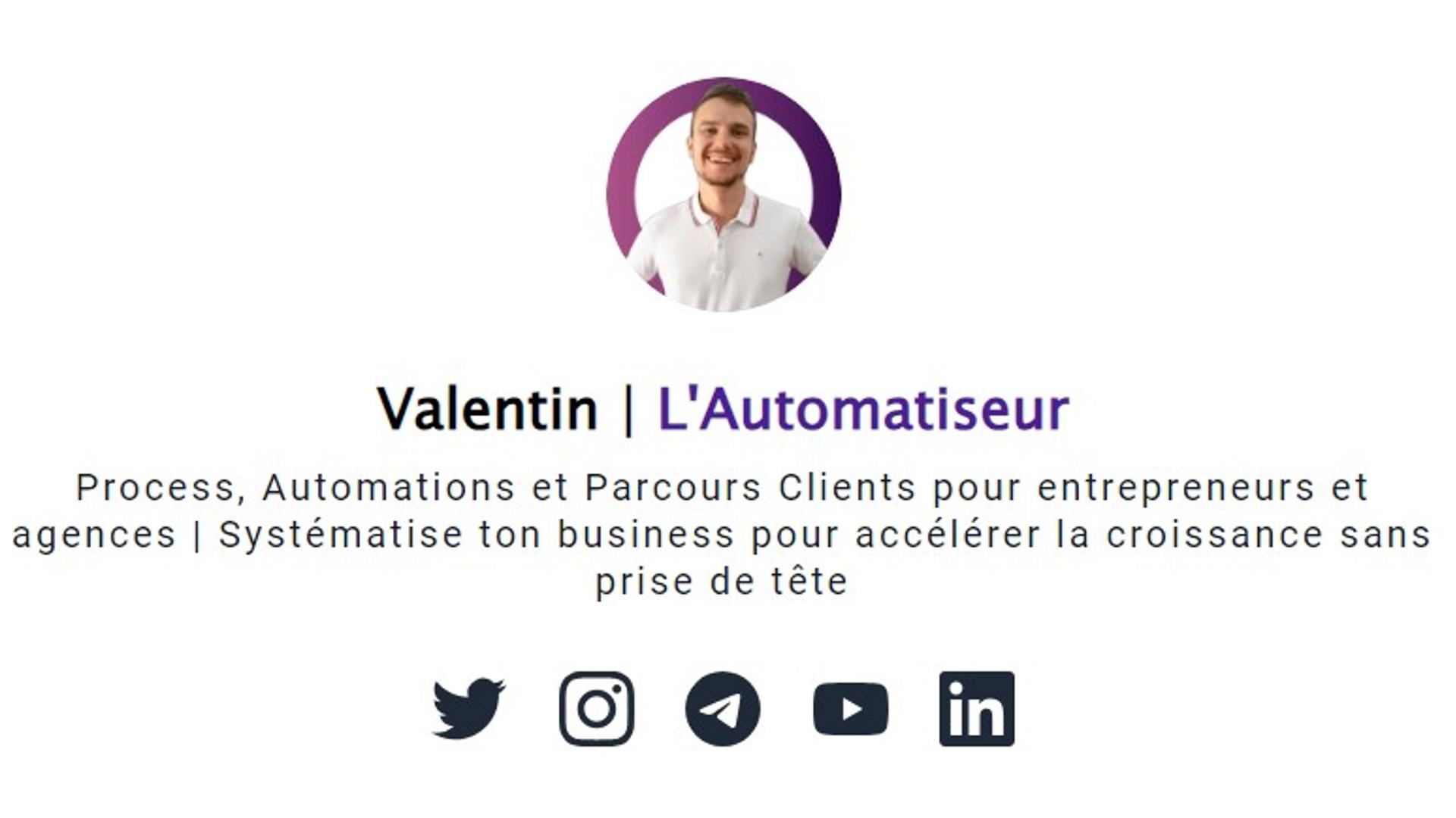 Valentin | The Process Guy